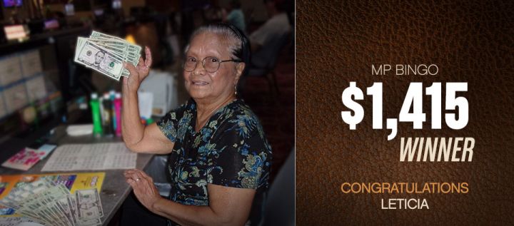 Latest Bingo Winners | Casino Del Sol