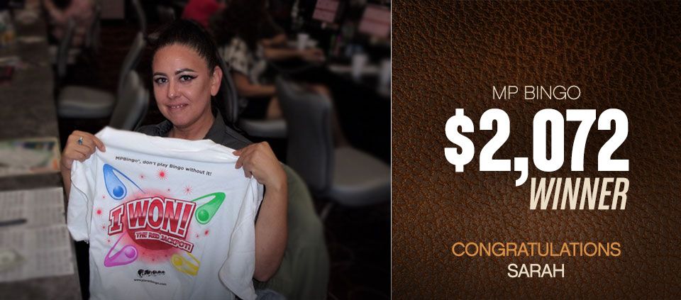 Latest Bingo Winners | Casino Del Sol