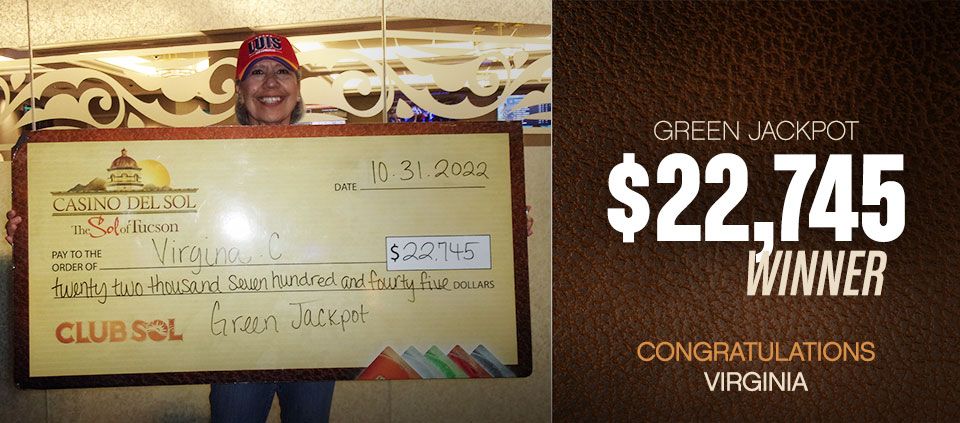 Latest Bingo Winners | Casino Del Sol